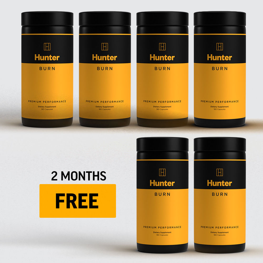 Hunter Burn - 4 Months + 2 FREE – Roar Ambition
